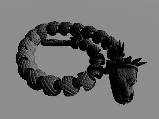 Quetzalcoatl The Feathered Snake 3D Printer Model Download Free STL ...