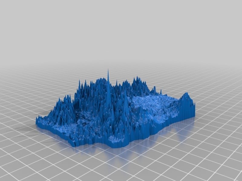 Lower 48 States In The United States 3D Printer Model Download Free STL ...