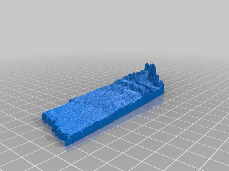 Lower 48 States In The United States 3D Printer Model Download Free STL ...