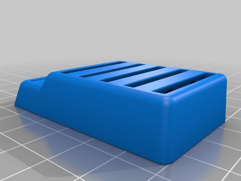SD-Card Holder 3D Printer Model Download Free STL File - 3axis.co