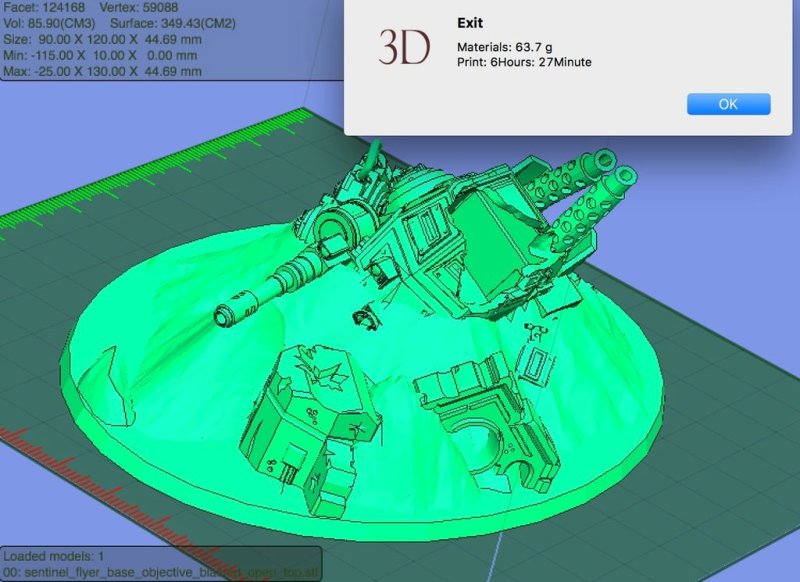 Sentinel Wreck Flyer Base Objective 3D Printer Model Download Free STL ...