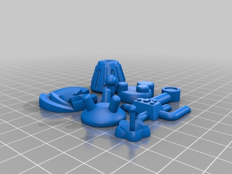 Star Wars Legion Building Greebles 03 3D Printer Model Download Free ...