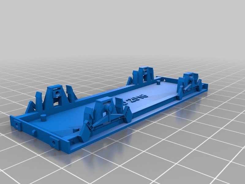 NS Elo227 Dutch Railways 3D Printer Model Download Free STL File - 3axis.co