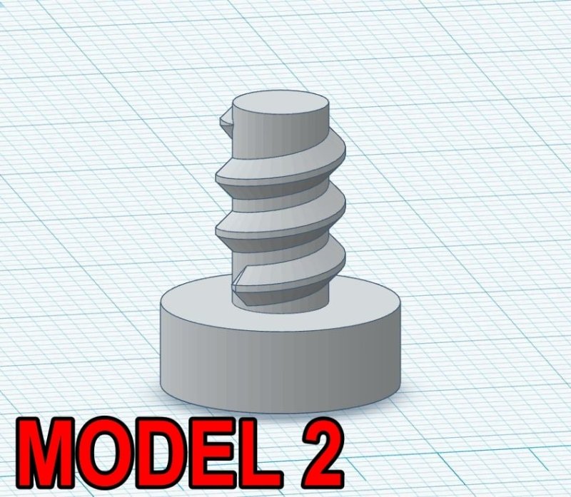 Dinosaur Toy Screw 3D Printer Model Download Free STL File - 3axis.co