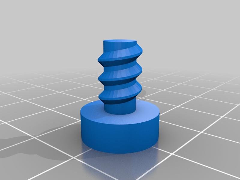 Dinosaur Toy Screw 3D Printer Model Download Free STL File - 3axis.co