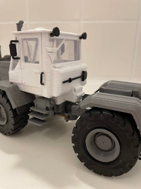 Tractor T-150K 3D Printer Model Download Free STL File - 3axis.co