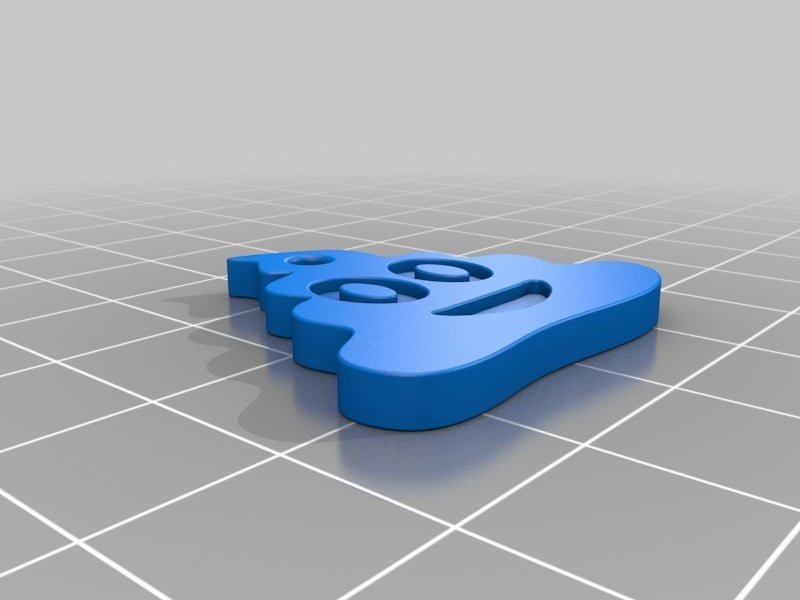 Poop Emoji Keychain 3D Printer Model Download Free STL File - 3axis.co