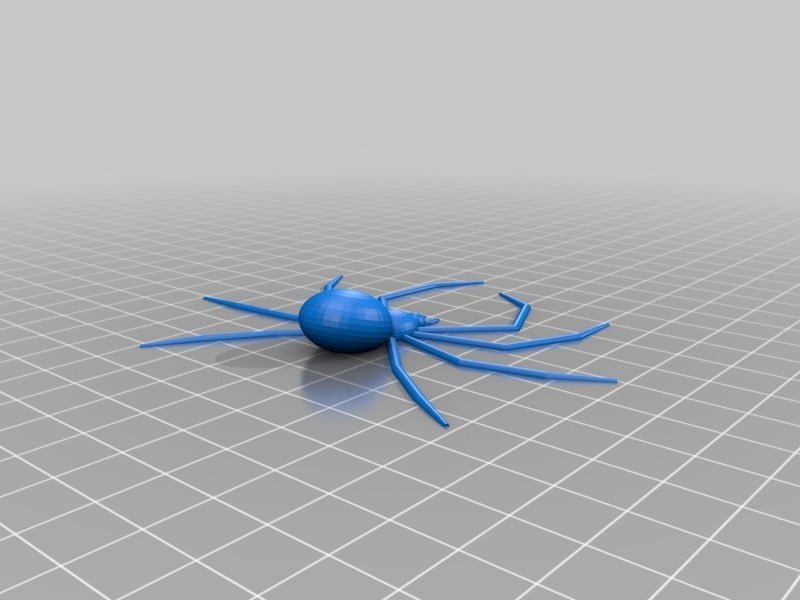 Creepy Halloween Spiders 3D Printer Model Download Free STL File - 3axis.co