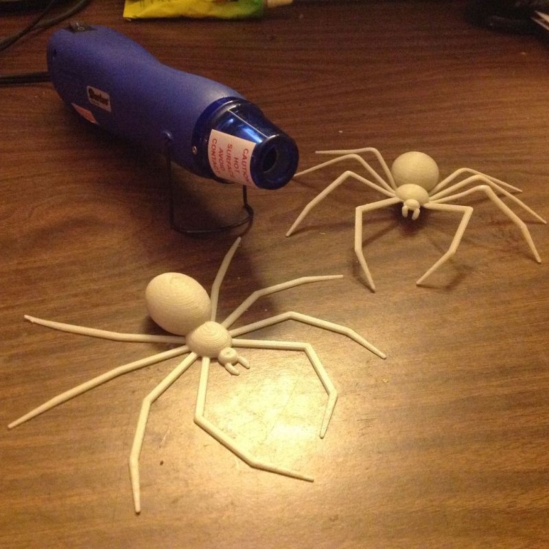 Creepy Halloween Spiders 3D Printer Model Download Free STL File - 3axis.co