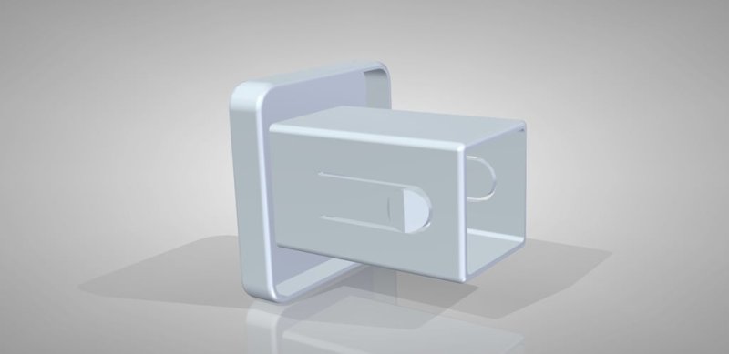 Hitch Cover 3D Printer Model Download Free STL File - 3axis.co