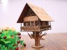 Laser Cut Tree House 3mm SVG DXF CDR AI PDF Free Download - 3axis.co