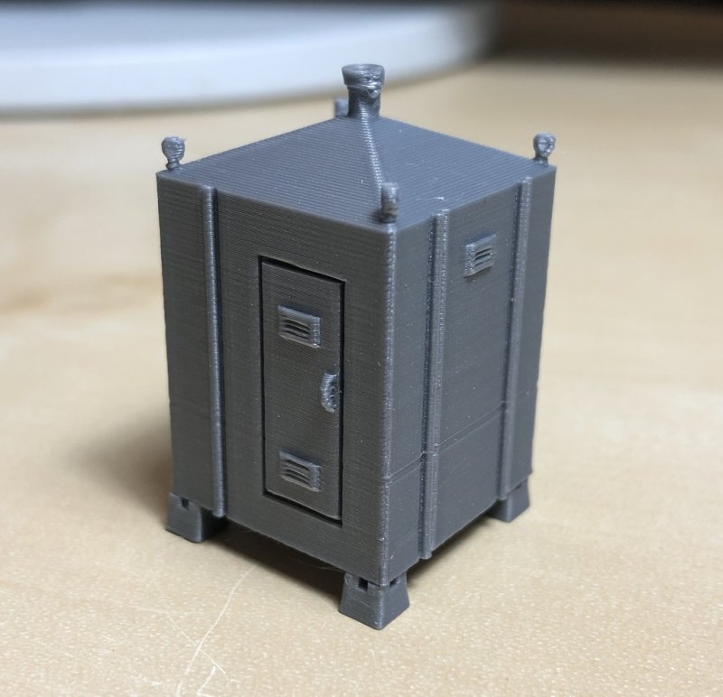 HO Scale Train Signal Shed 3D Printer Model Download Free STL File ...