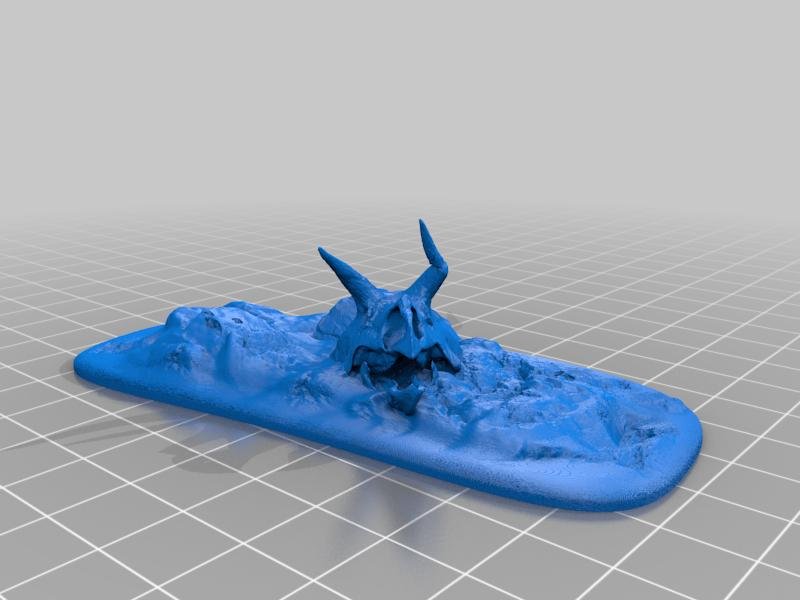 T-rex With Base 3D Printer Model Download Free STL File - 3axis.co