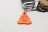 Poop Emoji Keychain 3D Printer Model Download Free STL File - 3axis.co