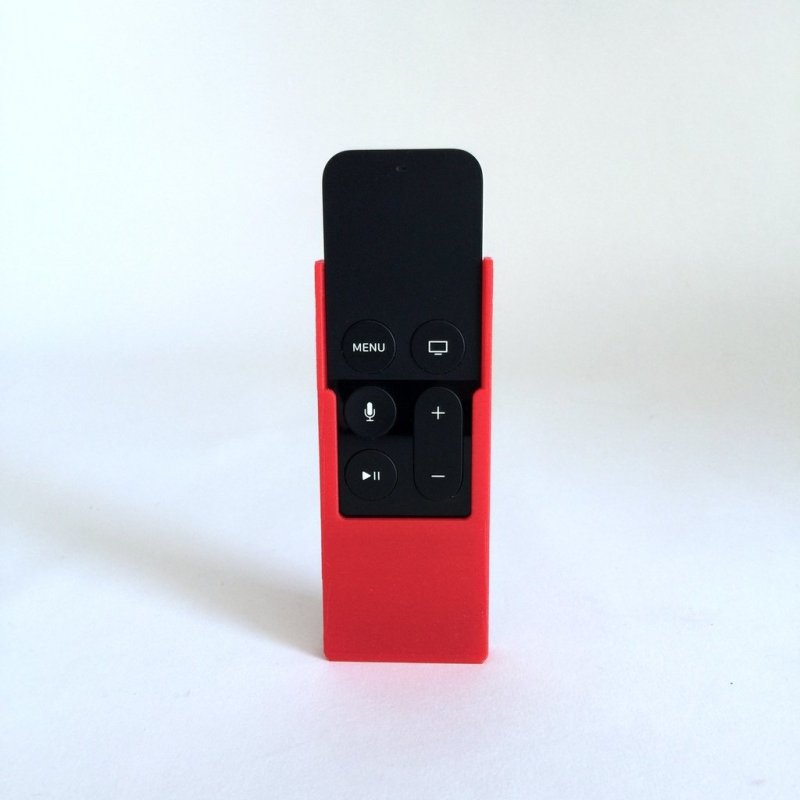 Apple TV Remote Case 3D Printer Model Download Free STL File - 3axis.co