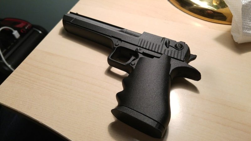 Deagle (Desert Eagle .50AE) 3D Printer Model Download Free STL File ...