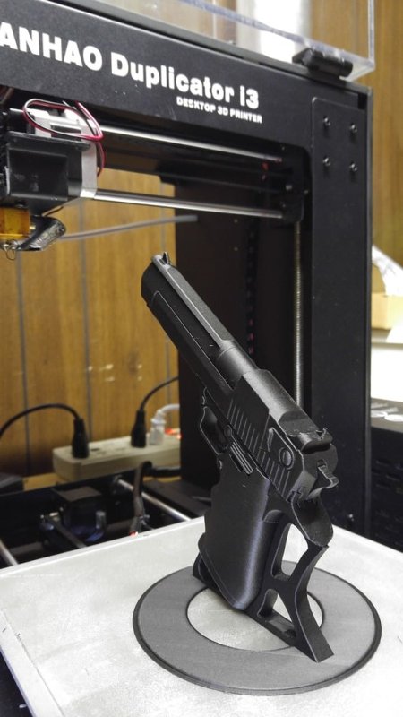 Deagle (Desert Eagle .50AE) 3D Printer Model Download Free STL File ...