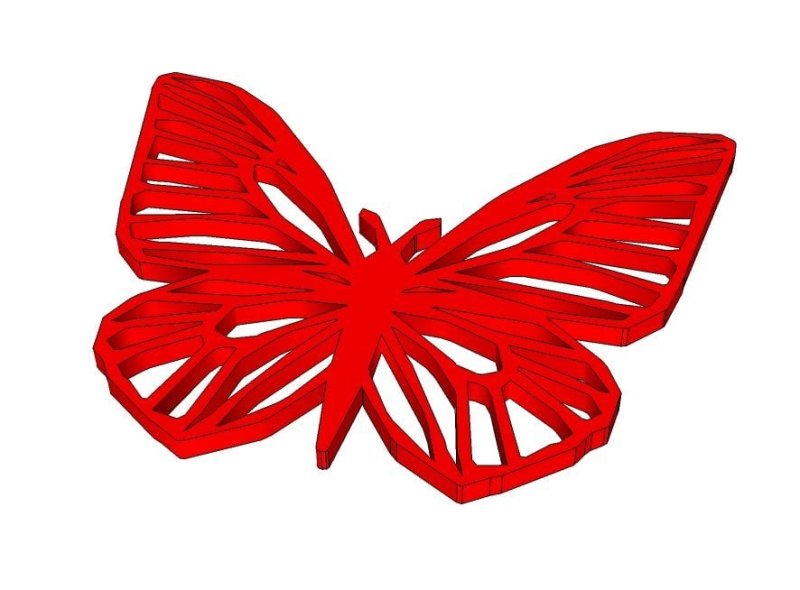 Butterfly 70 3D Printer Model Download Free STL File - 3axis.co