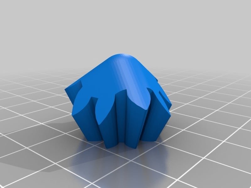 PLA Cube Gears V2 3D Printer Model Download Free STL File - 3axis.co