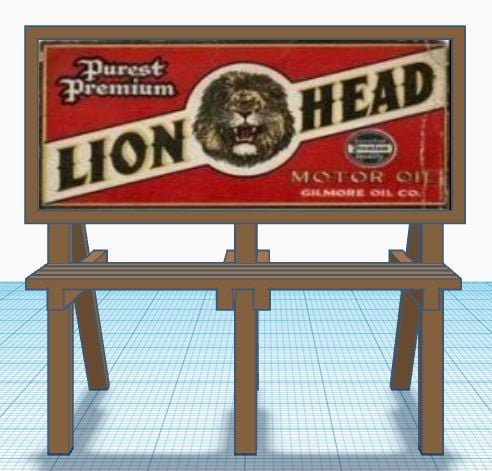 HO Scale Wooden Billboards 8ft 12ft 3D Printer Model Download Free STL ...