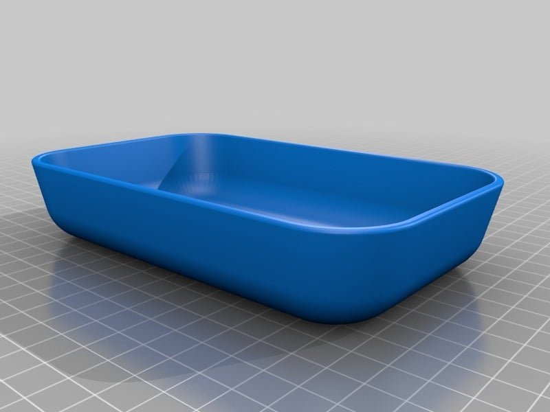 Extra Large Soap Dish 3D Printer Model Download Free STL File - 3axis.co