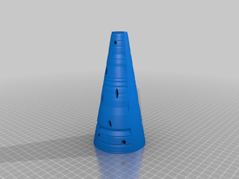 Stackable Therapy Cones 3D Printer Model Download Free STL File - 3axis.co
