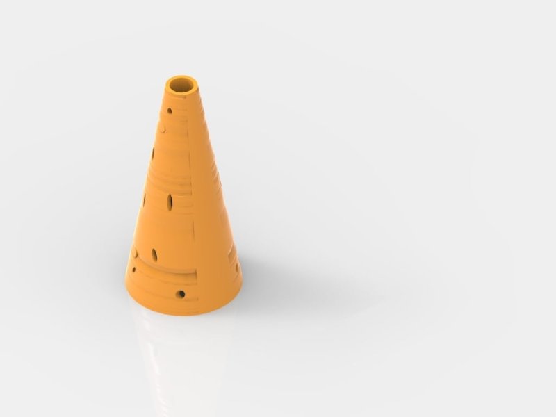 Stackable Therapy Cones 3D Printer Model Download Free STL File - 3axis.co