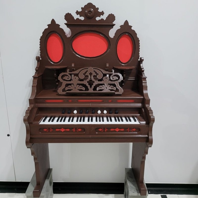 1/3 Scale Reed Organ For BJD Dolls 3D Printer Model Download Free STL ...