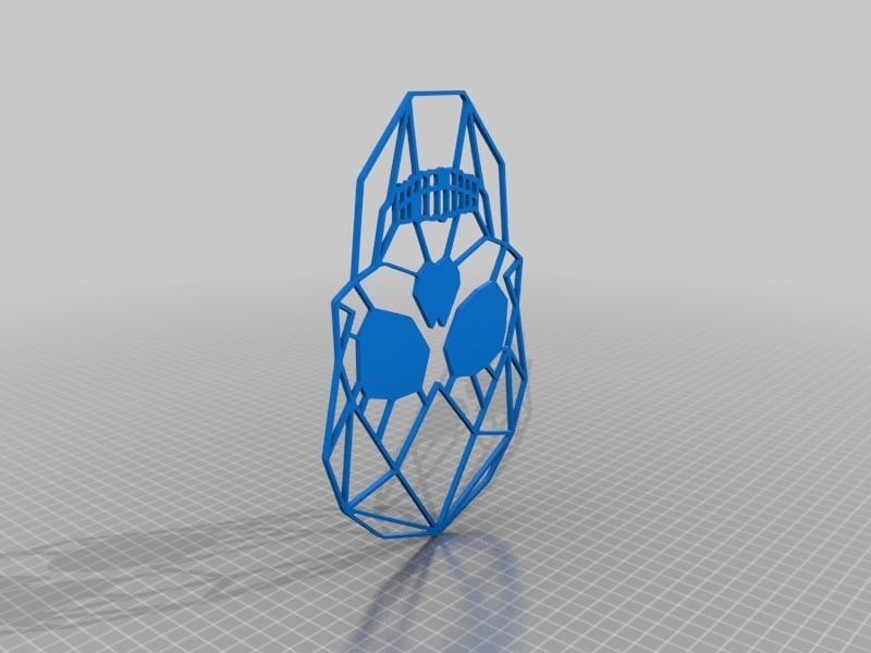 Skull Wall Sculpture 2D 3D Printer Model Download Free STL File - 3axis.co