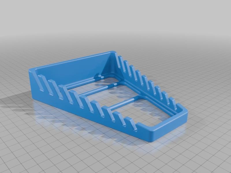 Craftsman 10pc Raised Panel Wrench Organizer – Metric And SAE 3D ...