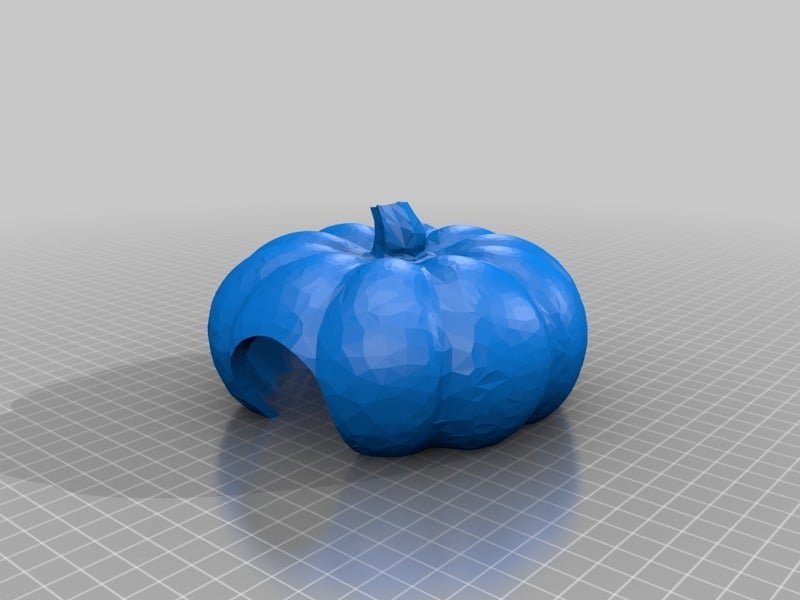 Snake Hide Pumpkin 3D Printer Model Download Free STL File - 3axis.co