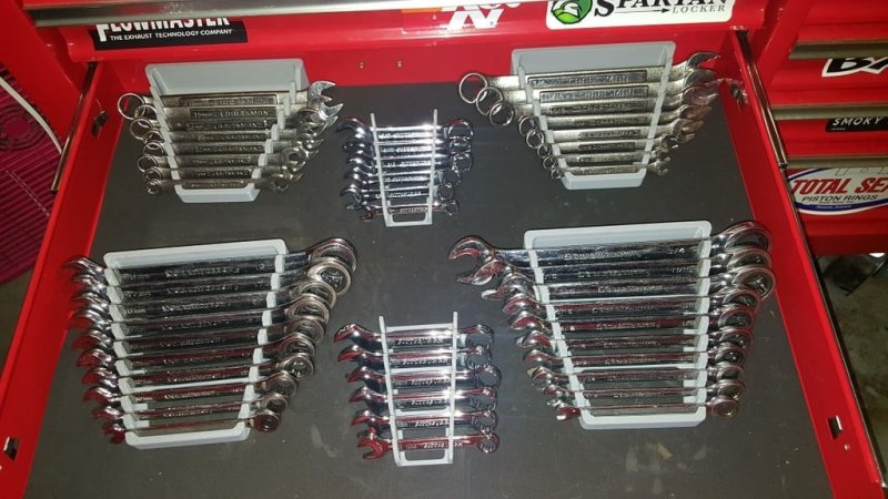 Gearwrench 10pc Ratchet Wrench Organizer – Metric 3D Printer Model ...