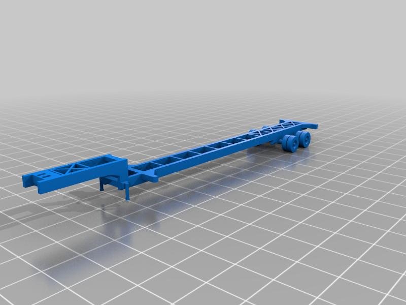 Misc Train Trailers HO Scale 3D Printer Model Download Free STL File ...