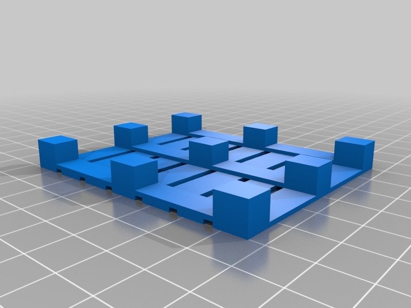 Scale Chep Pallet 3D Printer Model Download Free STL File - 3axis.co