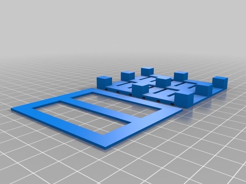 Scale Chep Pallet 3D Printer Model Download Free STL File - 3axis.co