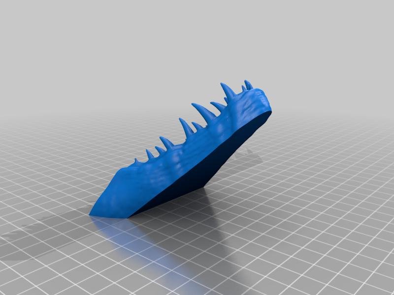 Giant T-rex Head, Split For Printing 3D Printer Model Download Free STL ...