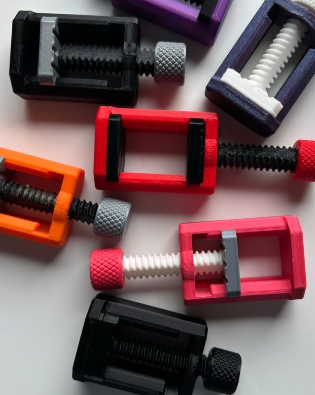 Small Vise 3D Printer Model Download Free STL File - 3axis.co