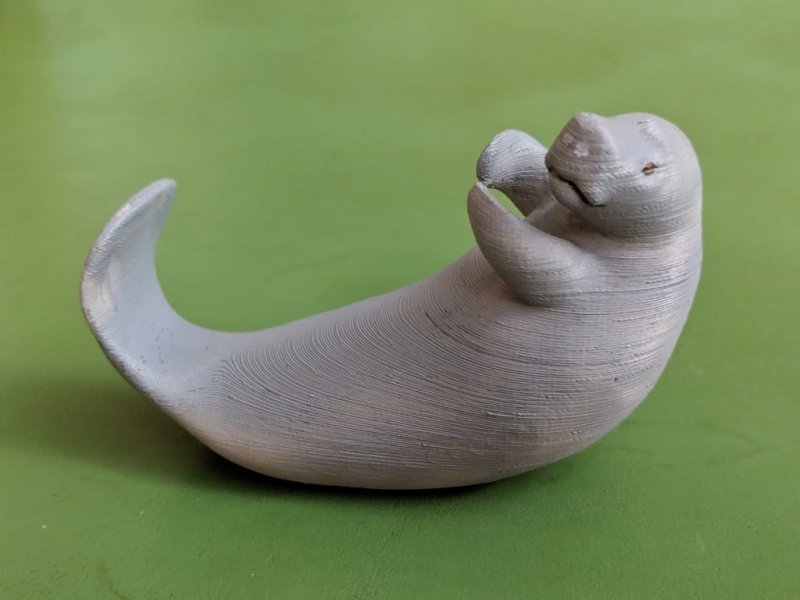 Molly The Manatee 3D Printer Model Download Free STL File - 3axis.co