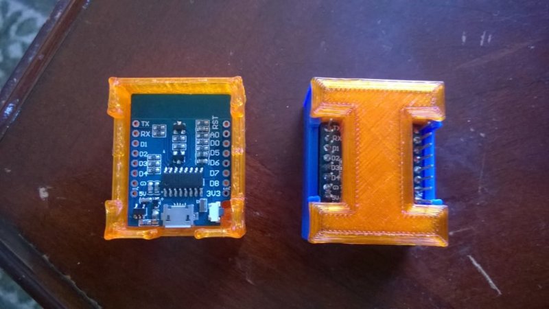 Wemos D1 Mini 3d Printed Case 3d Printer Model Download Free Stl File