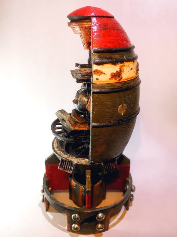 Fallout Mini Nuke Ver.1 (Updatable) 3D Printer Model Download Free STL ...