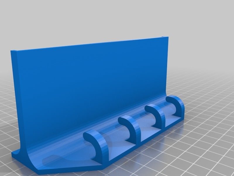 Key Holder With Shelf 3D Printer Model Download Free STL File - 3axis.co