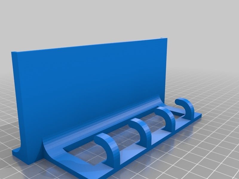 Key Holder With Shelf 3D Printer Model Download Free STL File - 3axis.co