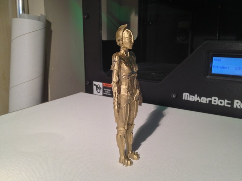 Metropolis Robot (Maria) 3D Printer Model Download Free STL File - 3axis.co