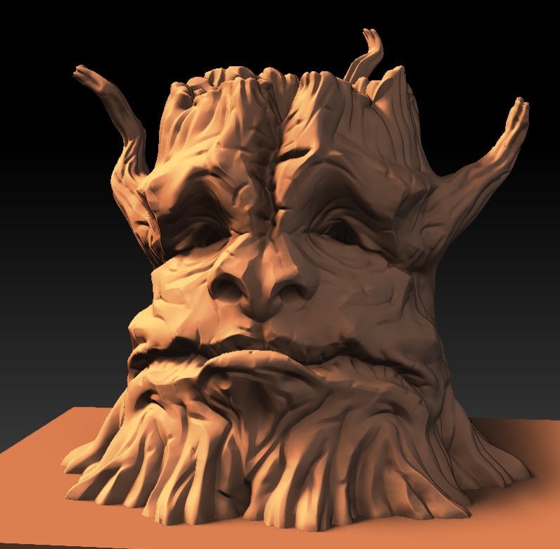 Tunk The Trunk Face 3D Printer Model Download Free STL File - 3axis.co