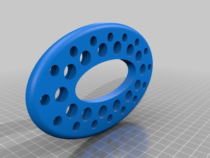 Model Paint Brush Holder 3D Printer Model Download Free STL File - 3axis.co