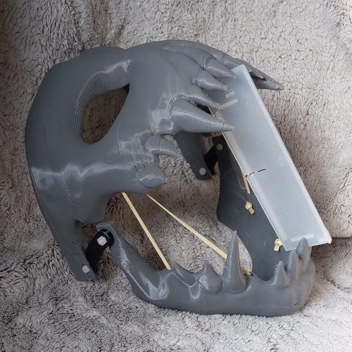 Skully The Articulated Mask 3D Printer Model Download Free STL File ...