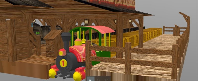 Big Thunder Mountain Railroad Station 3D Printer Model Download Free ...