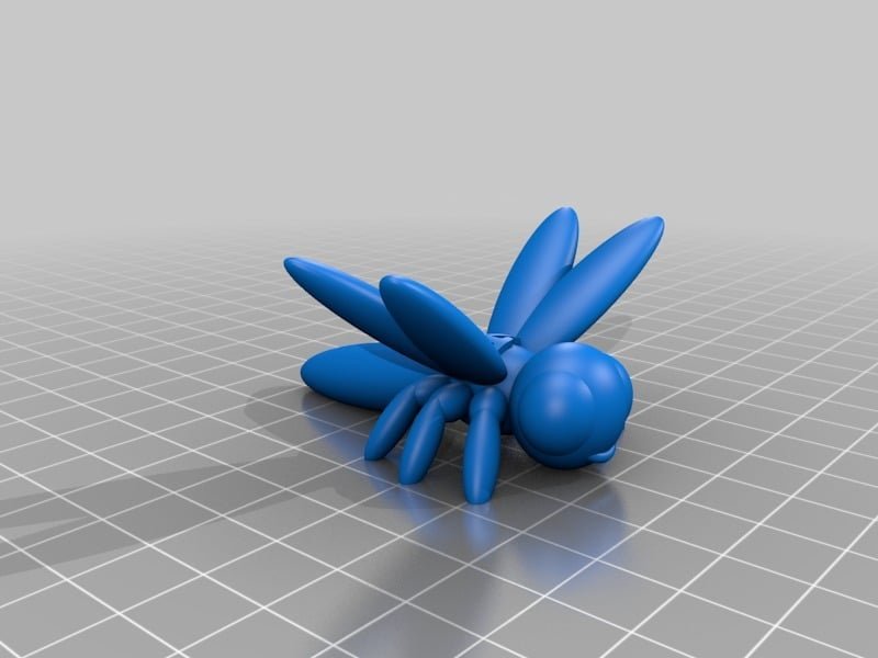 NT Dragonfly (NT Insects) 3D Printer Model Download Free STL File ...