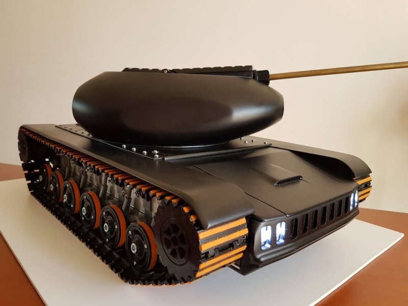 Tank RC. Turret 3D Printer Model Download Free STL File - 3axis.co