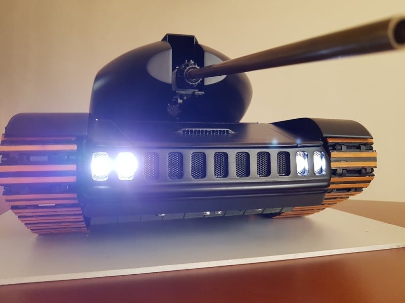 Tank RC. Turret 3D Printer Model Download Free STL File - 3axis.co